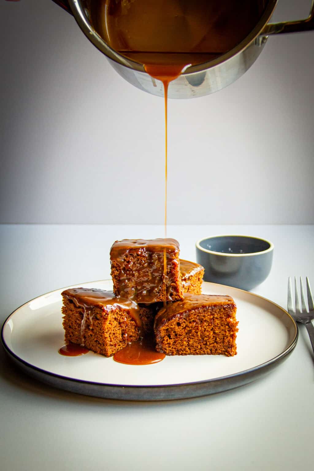 Super Fluffy Salted Caramel Sticky Toffee Pudding - Braised & Deglazed