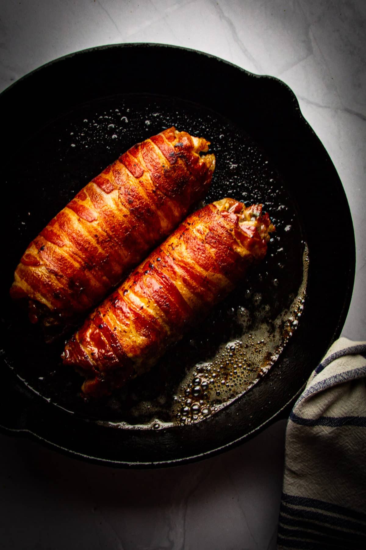 Stuffed Chicken Leg with Bacon, Porcini, Walnuts and a Date Sauce ...