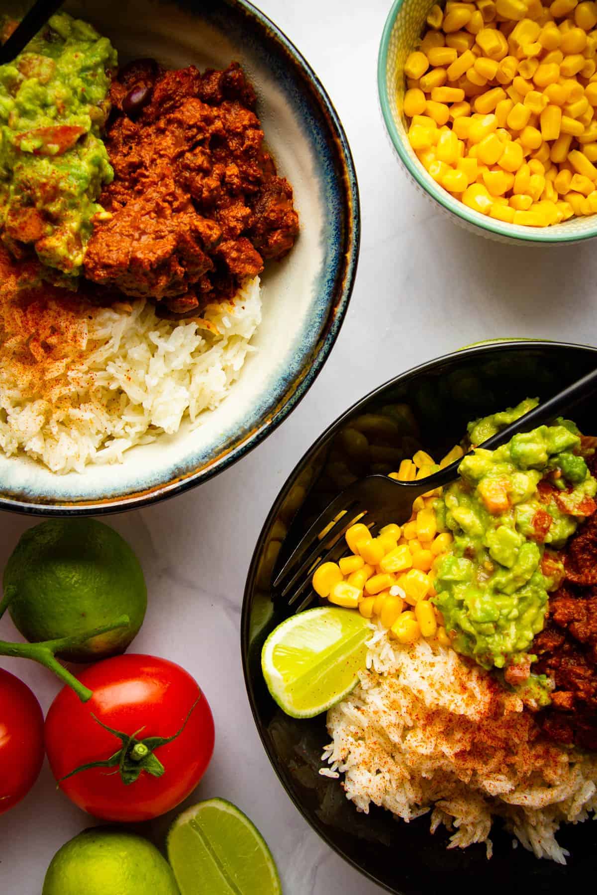 Easy Sofritas Veggie Bowls - Braised & Deglazed