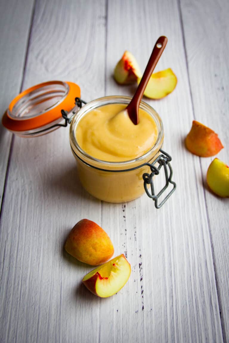 Smooth White Peach Puree (+Awesome Technique!)